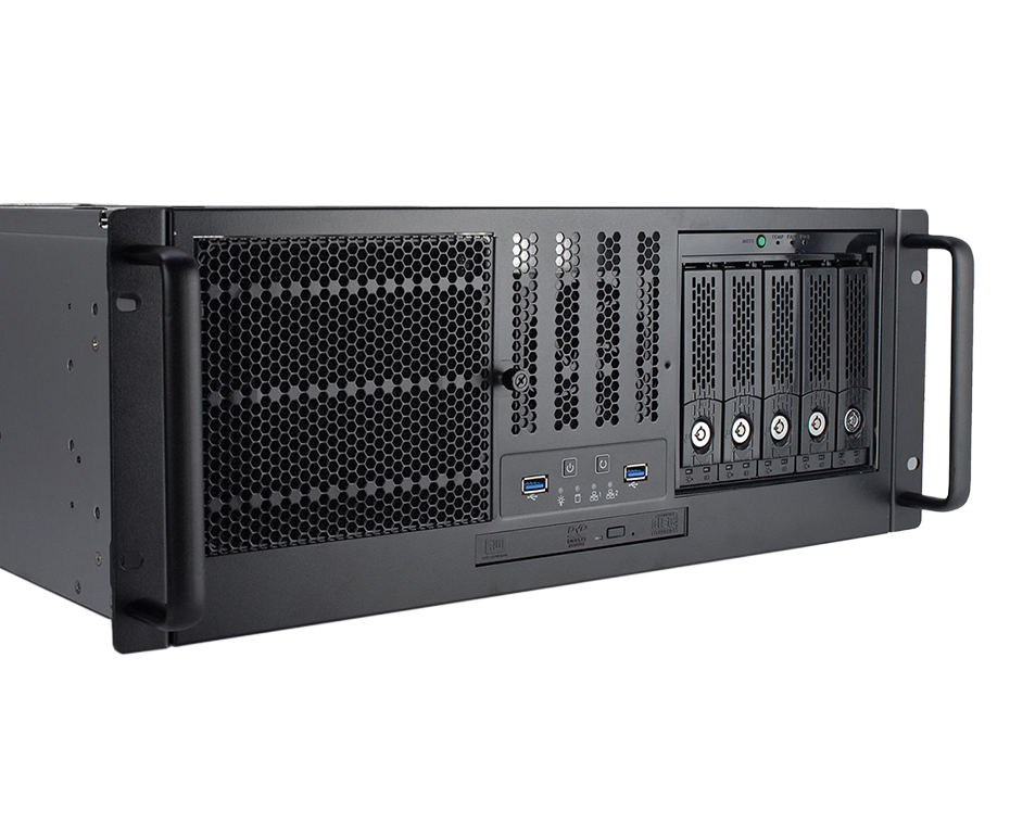 Industrial rack PC up to 4 units - Elmak